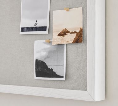 Rowen Linen Pinboard | Pottery Barn