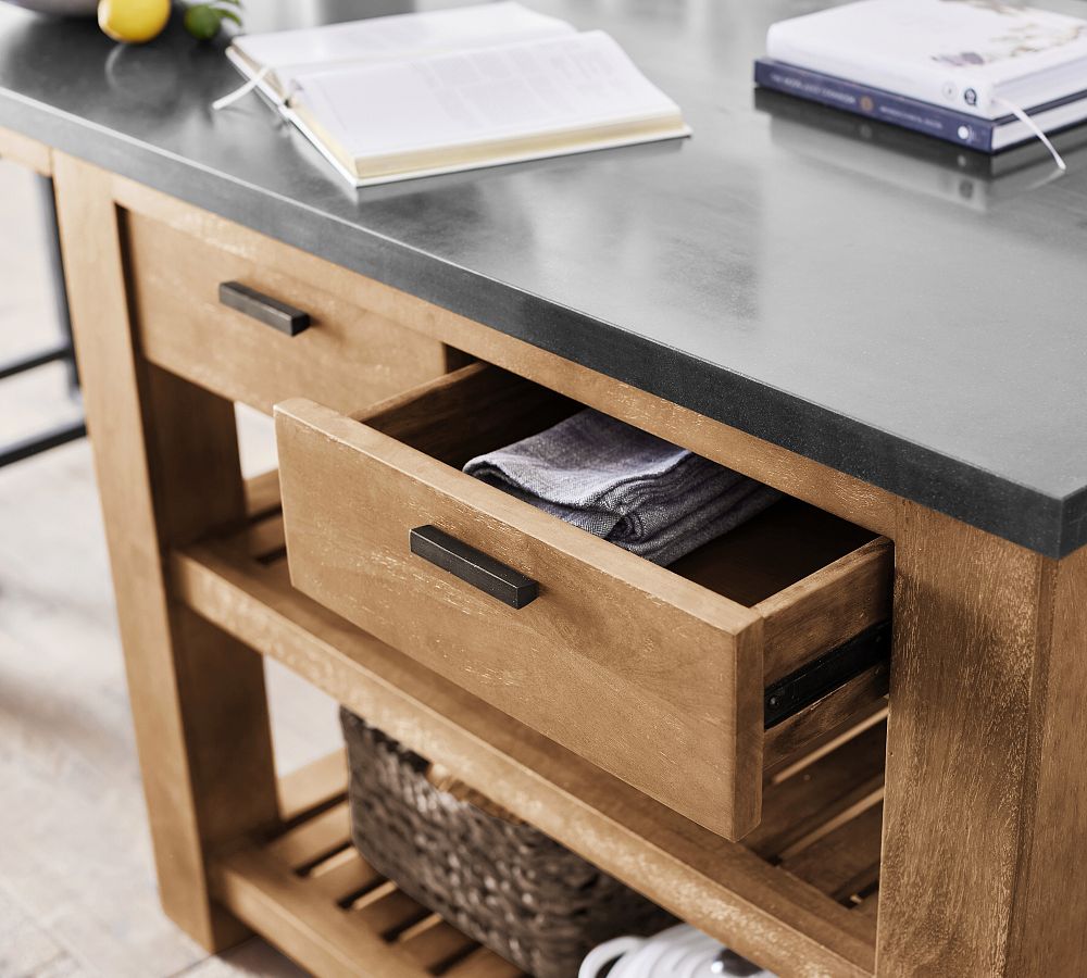 Reed Kitchen Island | Pottery Barn