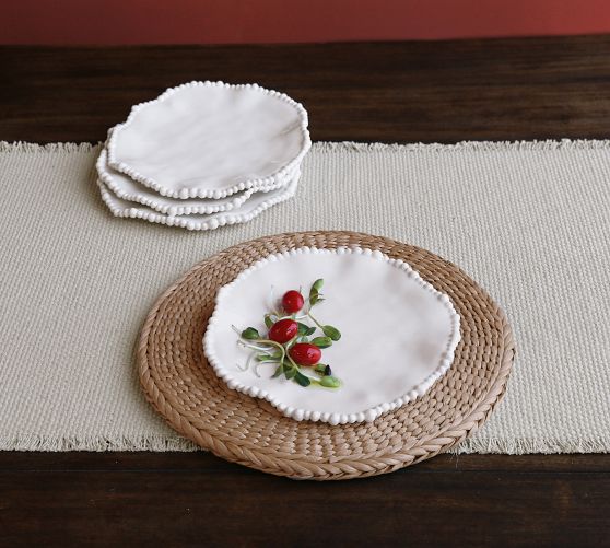 Alegeria Outdoor Dinner Plates - Set of 4 | Pottery Barn