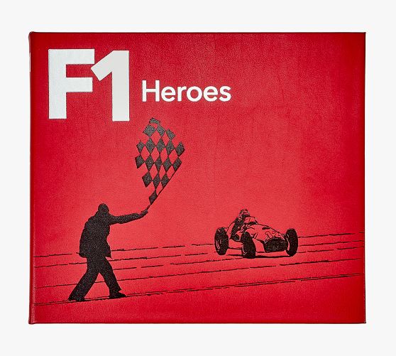 F1 (Formula One) Heroes Leather-Bound Book | Pottery Barn