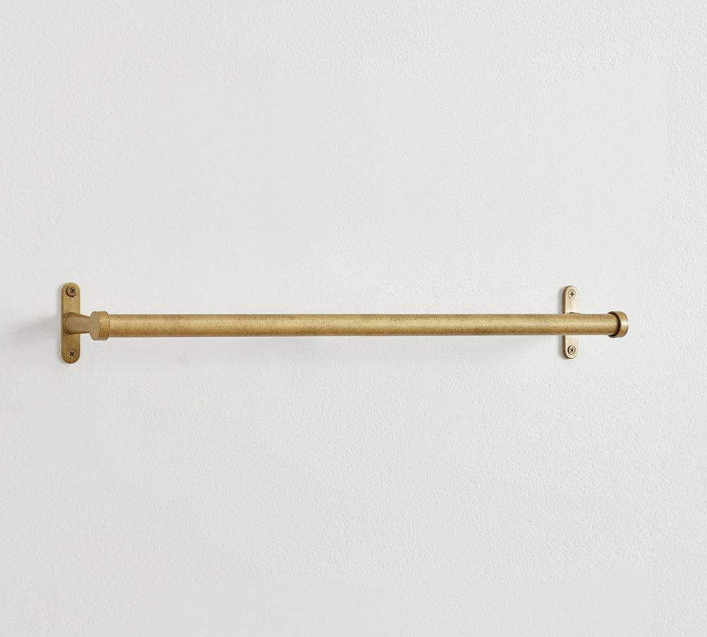 Manchester Brass Towel Rail | Pottery Barn
