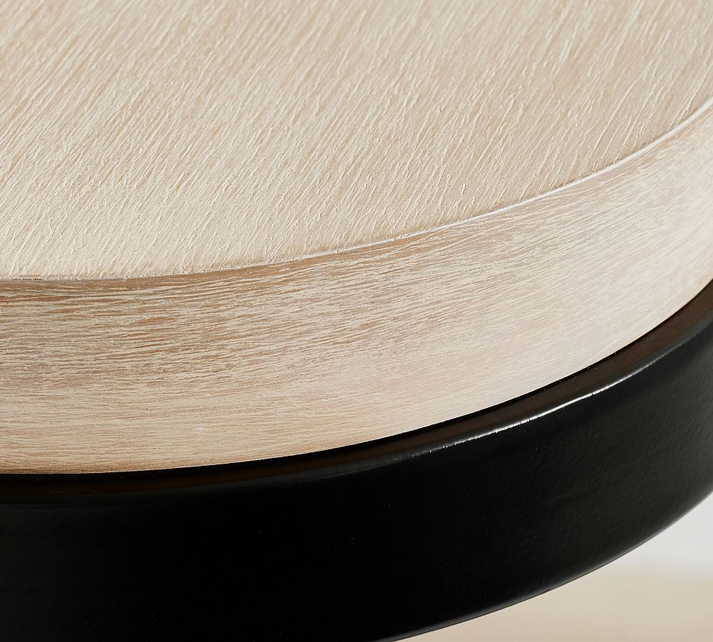 Cayman Wood & Metal Console Table | Pottery Barn