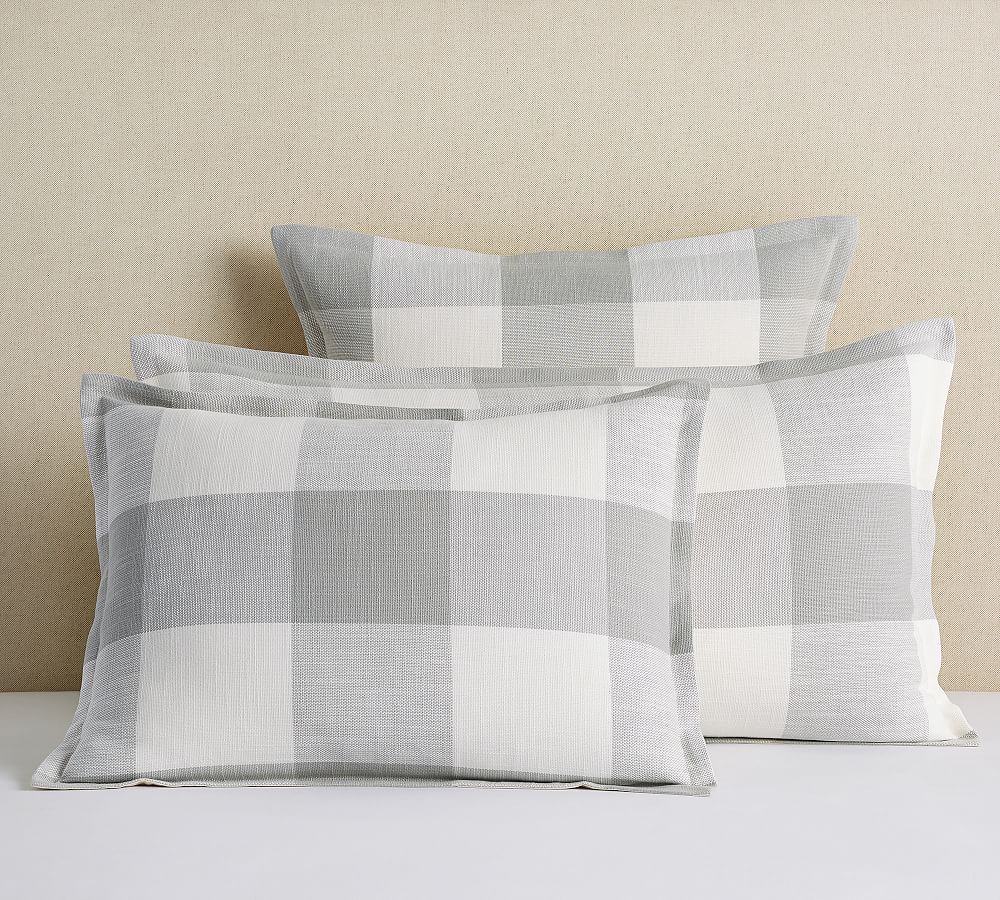 Bryce Buffalo Check Pillow Sham | Pottery Barn