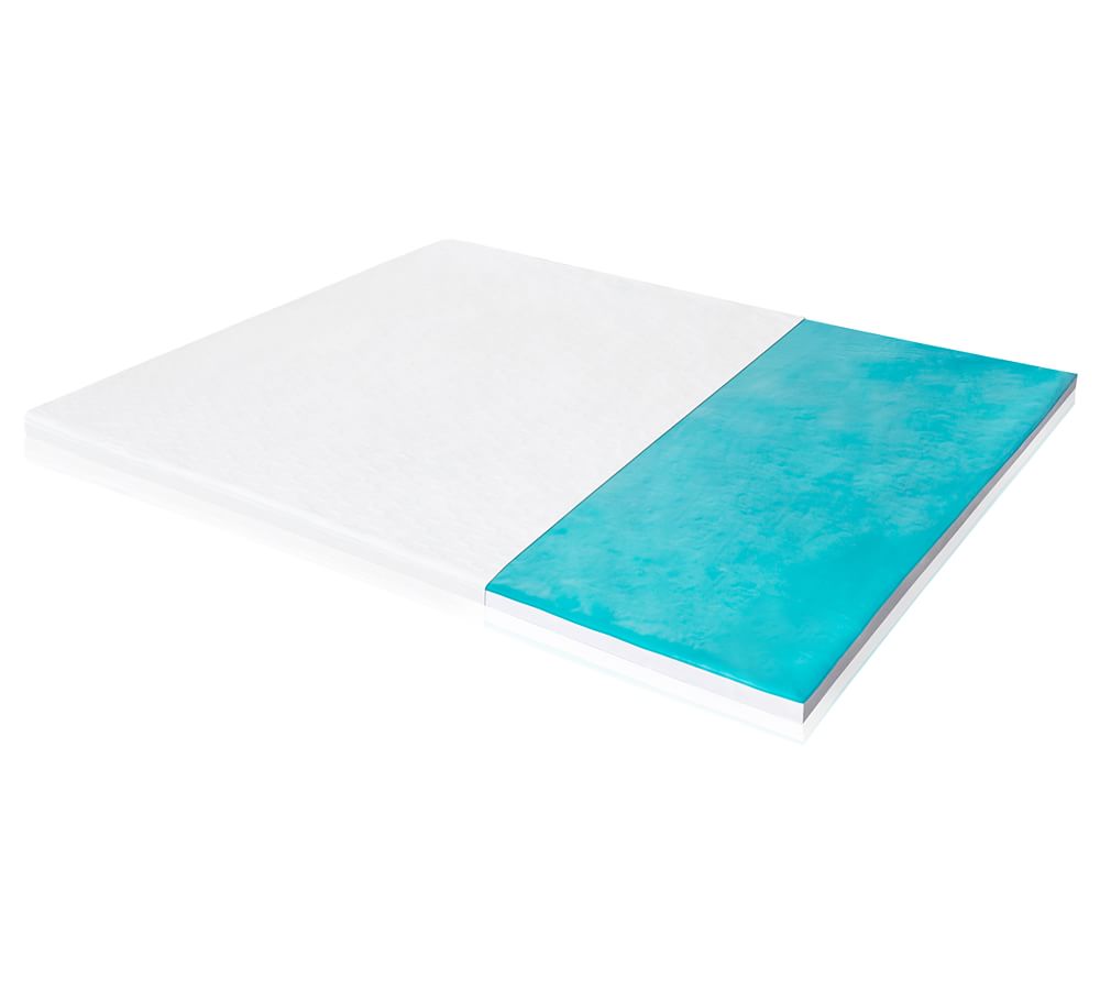 Malouf Isolus 2.5" Gel Memory Foam Mattress Topper | Pottery Barn