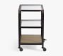 Flynn Metal Rolling Storage Cart | Pottery Barn