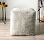 Velvet Square Pouf | Pottery Barn