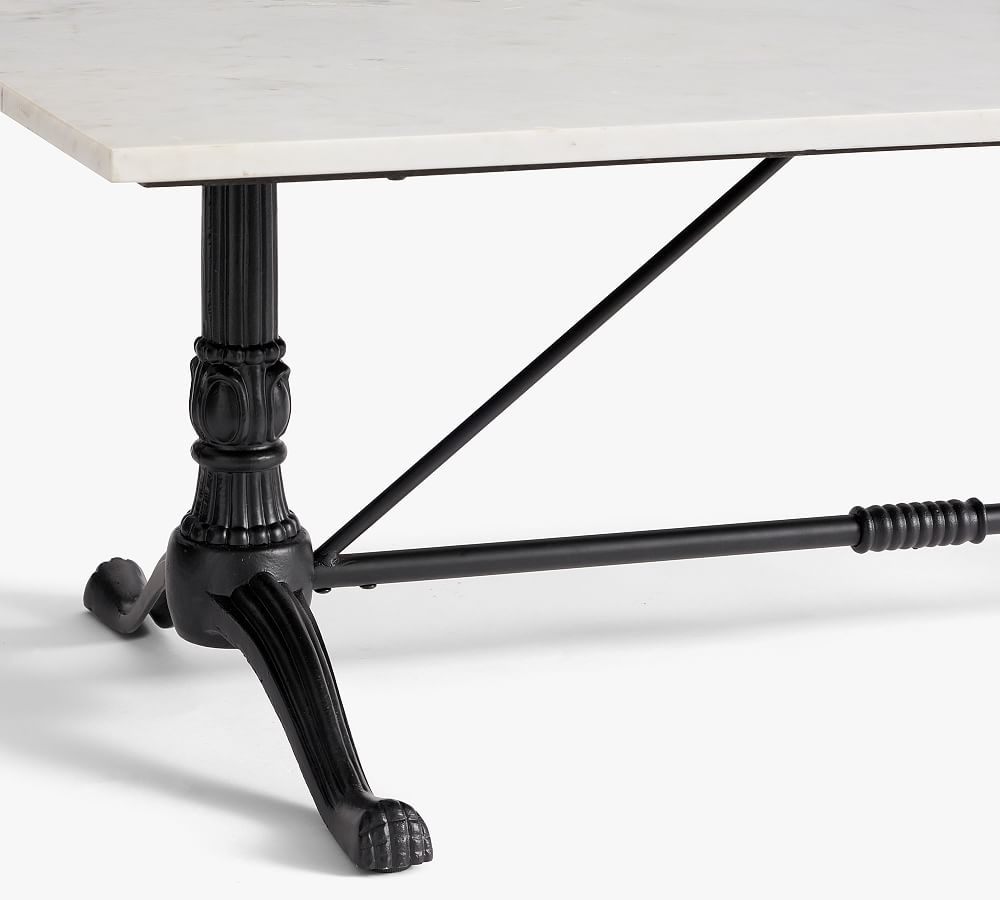 Rae Rectangular Marble Coffee Table | Pottery Barn