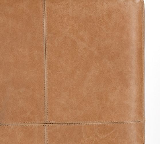 Rocket Leather Bench | Pottery Barn