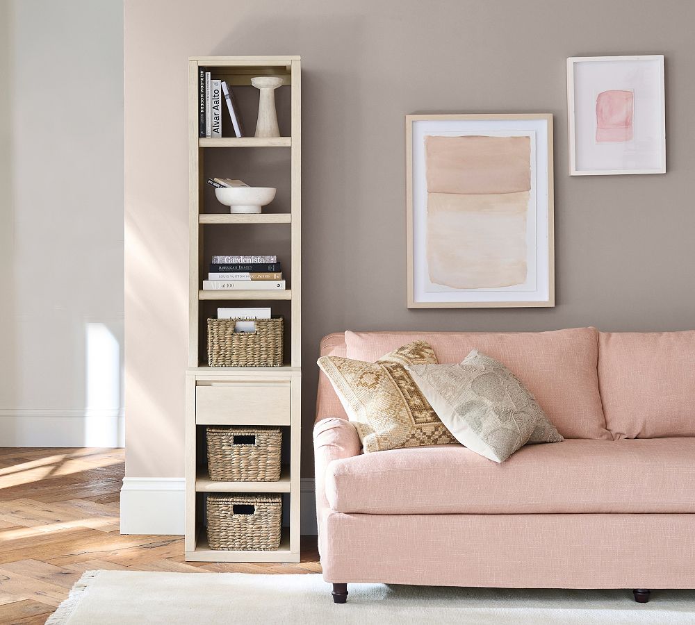 Cayman 18’’ Shelf with Cabinet | Pottery Barn