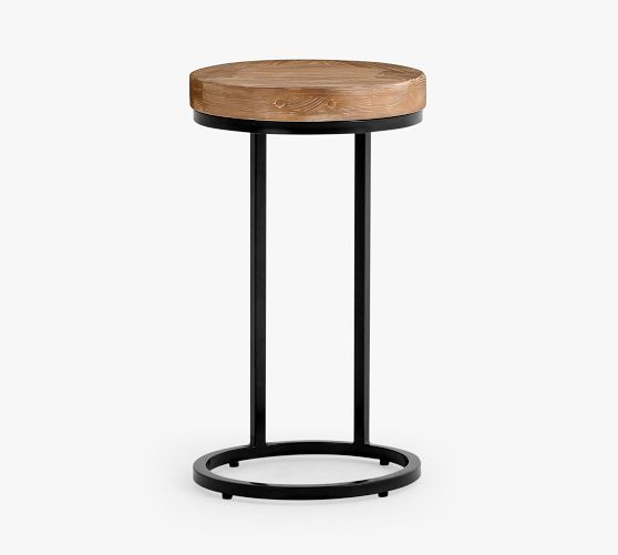 Malcolm Round C-Table | Pottery Barn