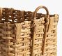 Artisan Rustic Handcrafted Rectangle Basket | Pottery Barn