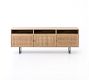 Dolores Cane Media Console | Pottery Barn