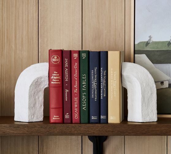 Arch Bookends | Pottery Barn