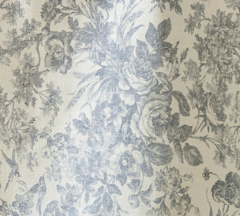 Sorrel Toile Print Organic Tablecloth | Pottery Barn