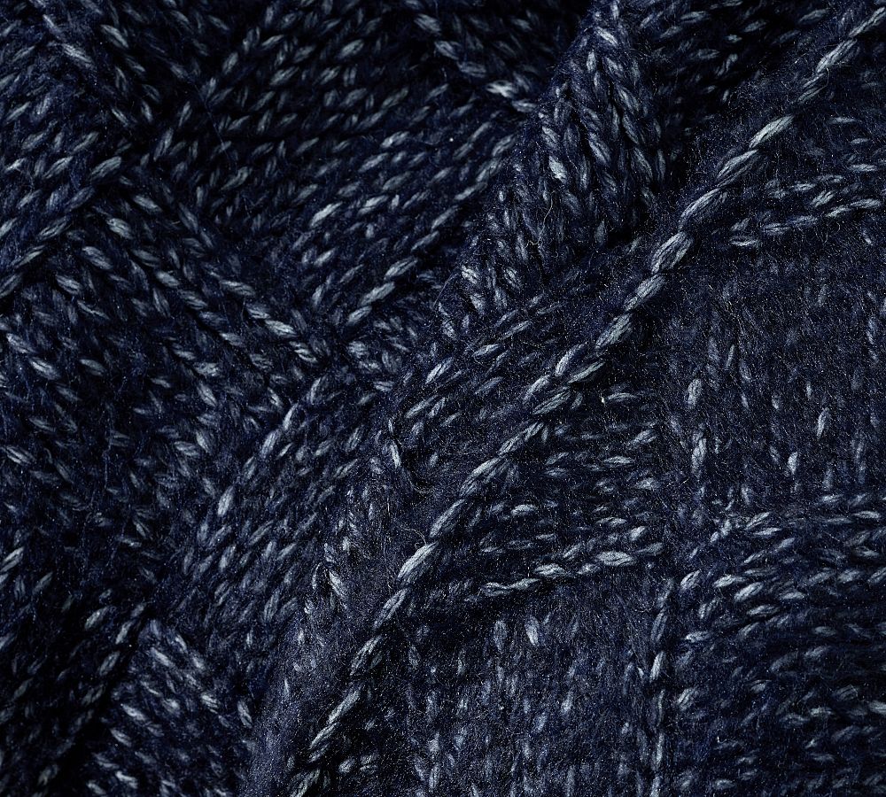 McCade Basketweave Throw Blanket | Pottery Barn