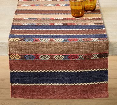 Lodge Kilim Table Runner | Pottery Barn