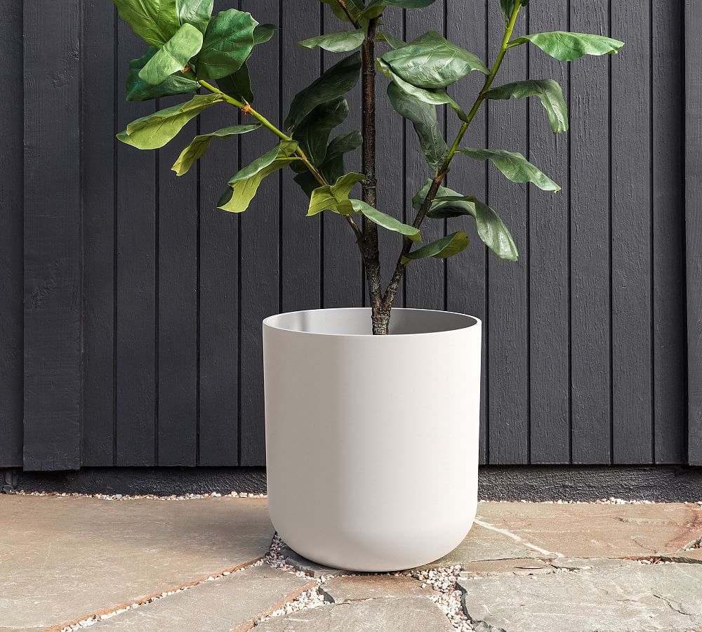 All Weather Eco Hevea 20" Planters | Pottery Barn