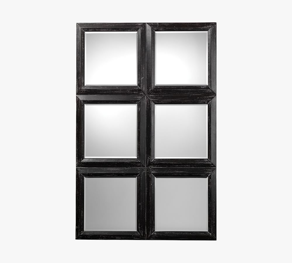 Mikayla Wood Paneled Mirror | Pottery Barn