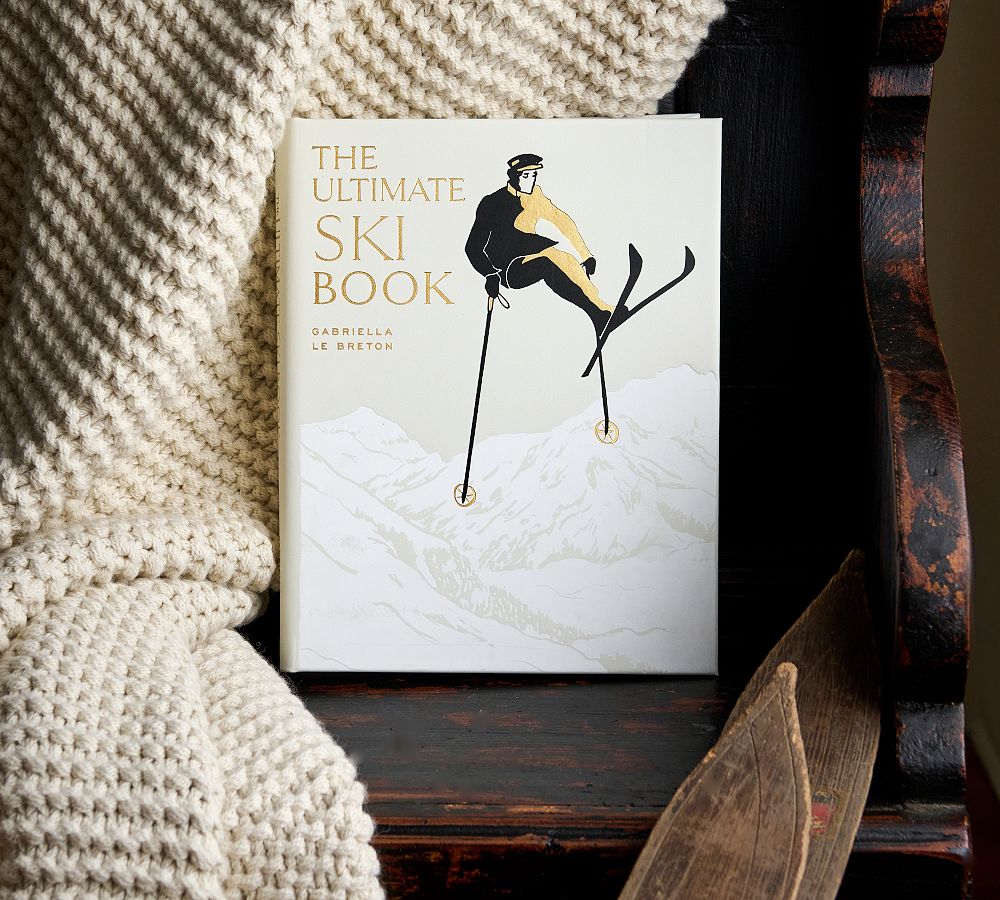 The Ultimate Ski Book Leather-Bound Book | Pottery Barn