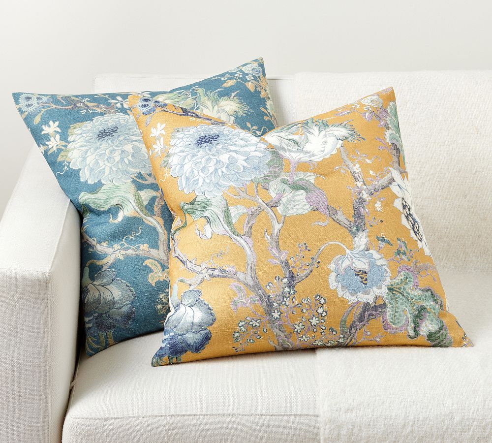Dahlia Reversible Pillow | Pottery Barn