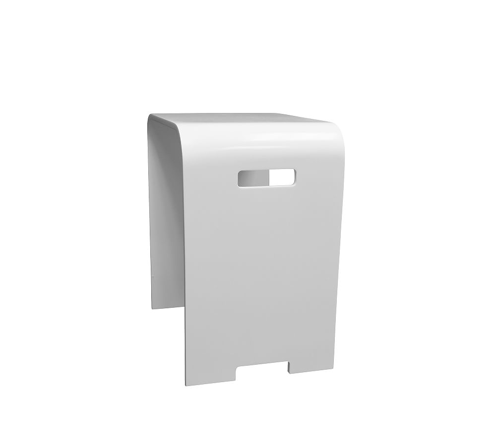 Edge Resin Shower Stool | Pottery Barn