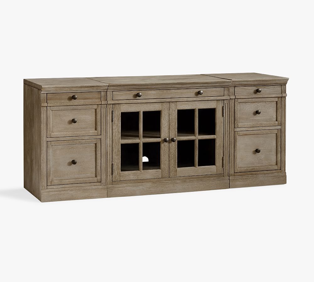 Livingston 70'' Media Console | Pottery Barn