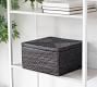 Tava Handwoven Rattan Square Storage Box With Lid | Pottery Barn