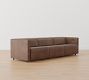 Tucker Leather Power Reclining Sofa (74"–107") | Pottery Barn