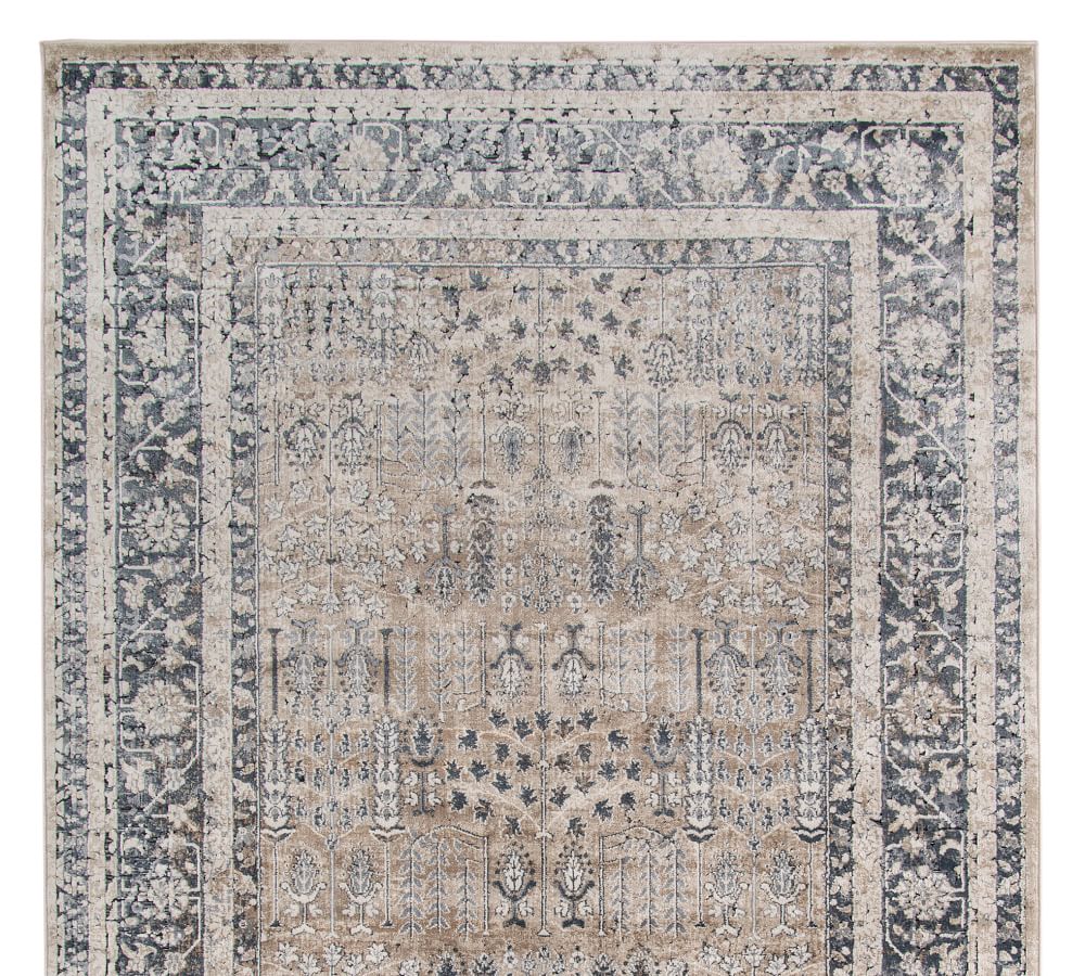 Navy Multi Lavinia Rug | Patterned Rugs | Pottery Barn