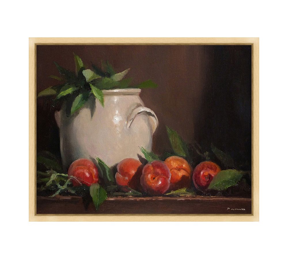 Pottery Still Life Canvas Wall Art | Pottery Barn