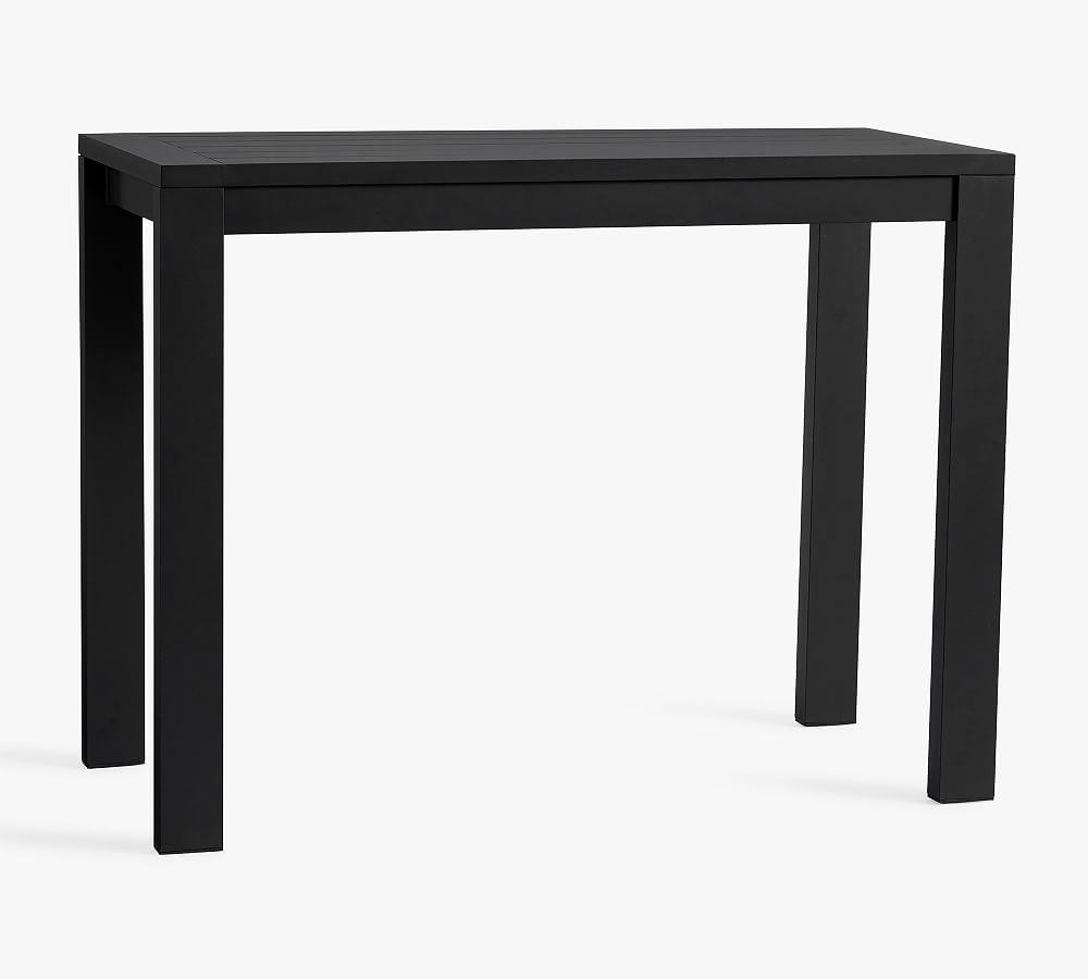 Malibu Metal Rectangular Outdoor Bar Height Table | Pottery Barn