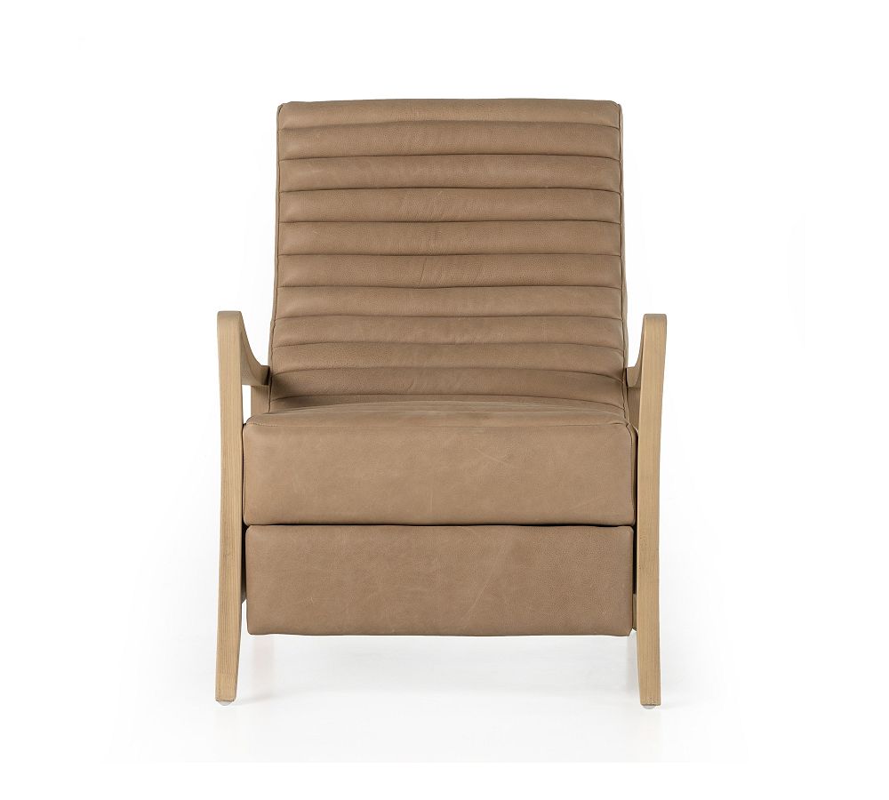 Daphne Leather Recliner | Pottery Barn