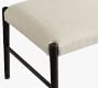 Quincy Upholstered Bench | Pottery Barn