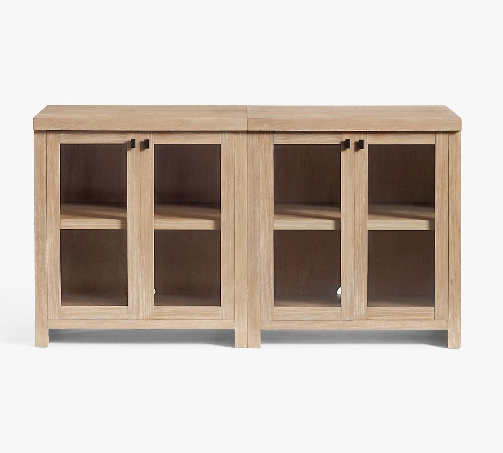Modern Farmhouse 68" Display Console | Pottery Barn