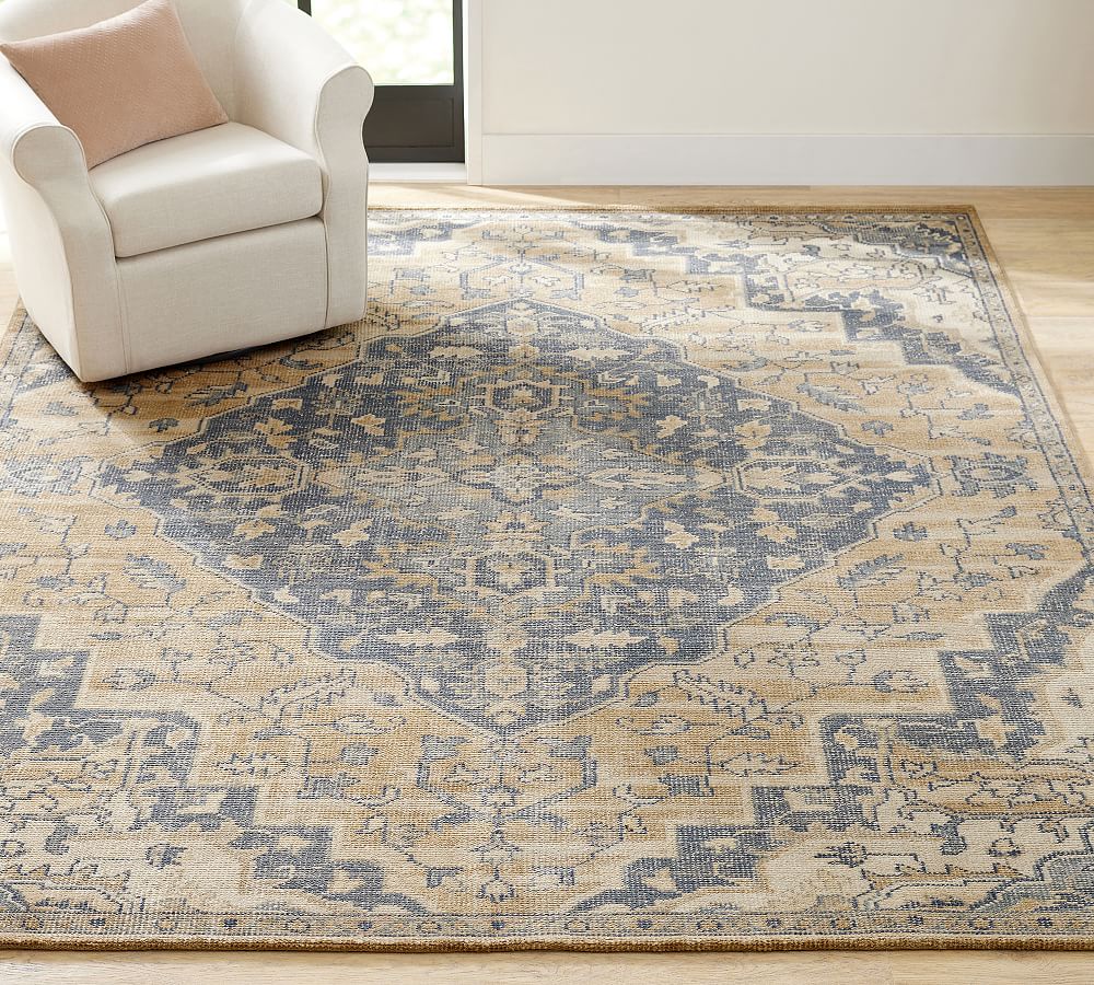 Carmela Hand-Knotted Wool Rug | Pottery Barn