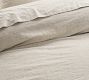 European Flax Linen Cotton Duvet Cover | Pottery Barn