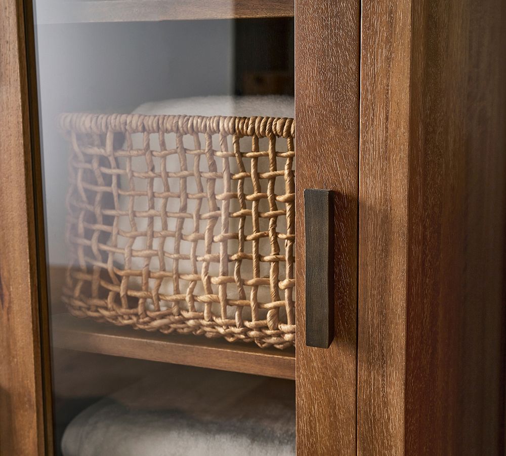 Reed Reclaimed Wood Storage Cabinet | Pottery Barn