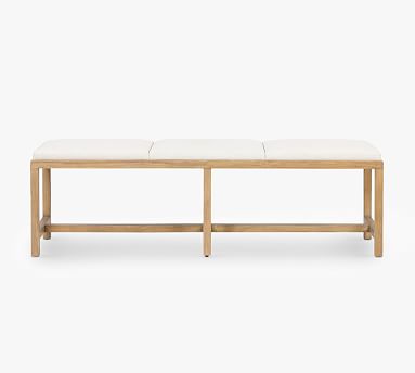 Calgary Upholstered Dining Bench | Pottery Barn