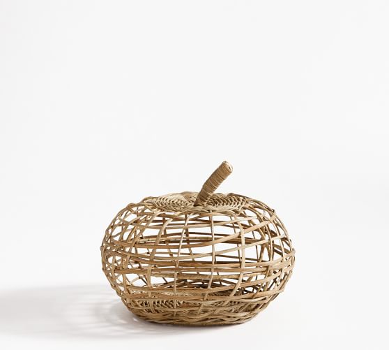 Handwoven Wicker Pumpkins | Pottery Barn