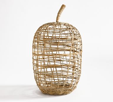 Handwoven Wicker Pumpkins | Pottery Barn