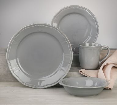 Sienna Stoneware 16 -Piece Dinnerware Set | Pottery Barn