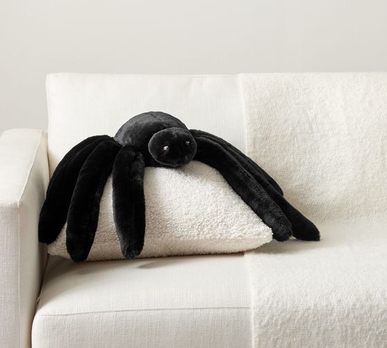 Open Box: Sammy the Spider Shaped Pillow | Pottery Barn