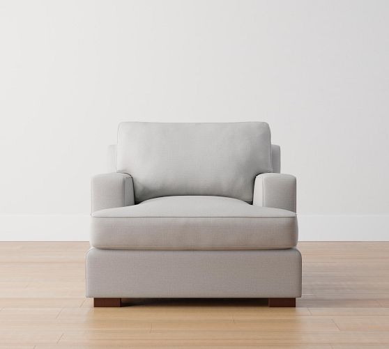 Townsend Square Arm Chair | Pottery Barn