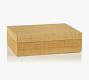 Merlin Grasscloth Decorative Box | Pottery Barn