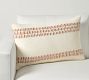Reed Striped Lumbar Pillow | Pottery Barn