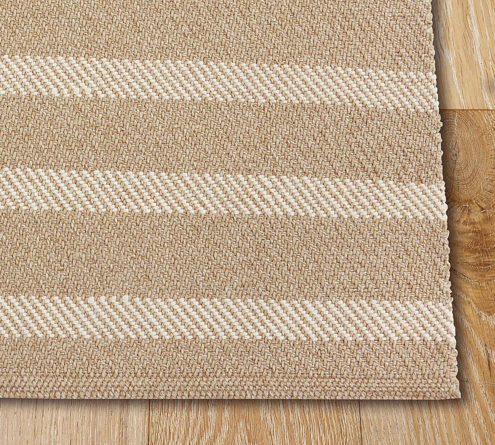 Bennett Stripe Outdoor Rug | Pottery Barn