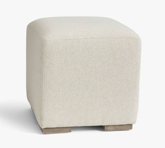 Universal Upholstered Cube | Pottery Barn