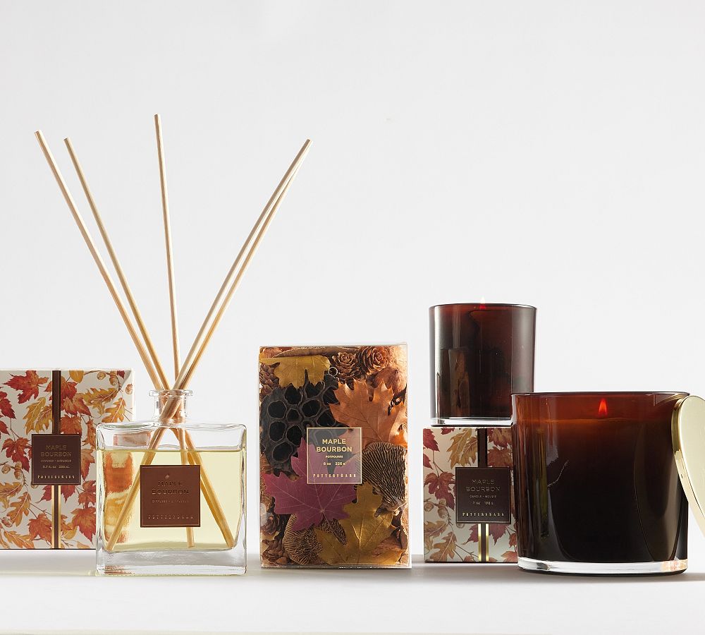 Maple Bourbon Scent Collection | Pottery Barn