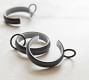 Quiet-Glide C-Loop Curtain Rings | Pottery Barn