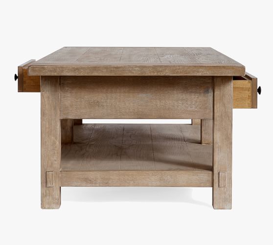 Benchwright Rectangular Coffee Table | Pottery Barn